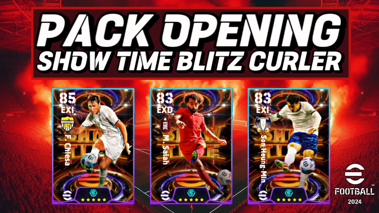 PACK OPENING SHOW TIME BLITZ CURLER | EFOOTBALL 2024 - YouTube