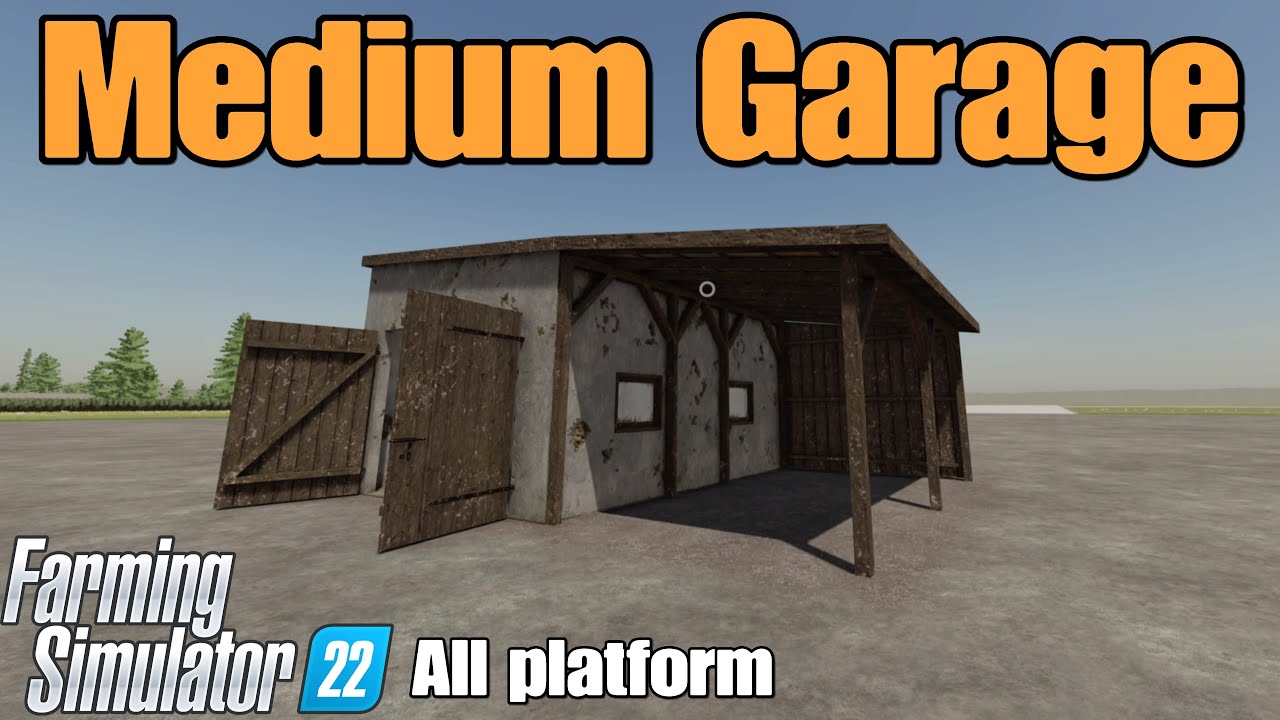Medium Garage / FS22 mod for all platforms - YouTube