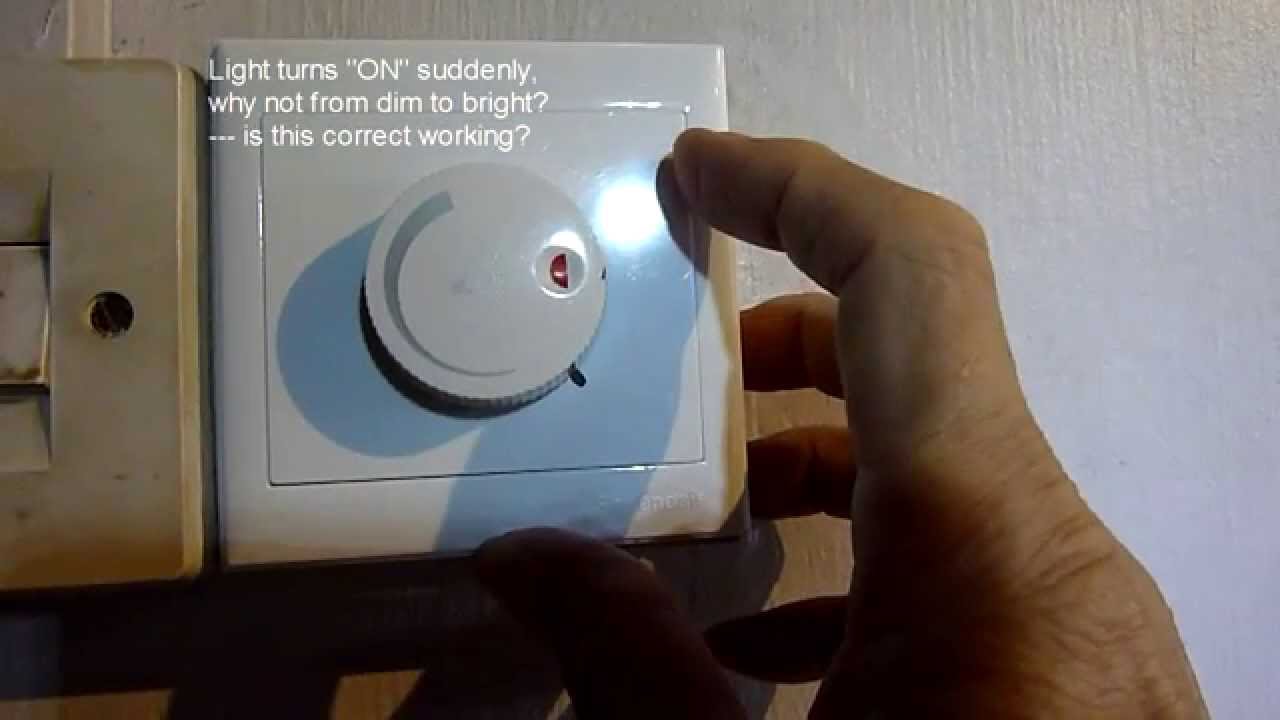 LED Bulb Dimmer Brightness Adjustable Controller Switch - YouTube