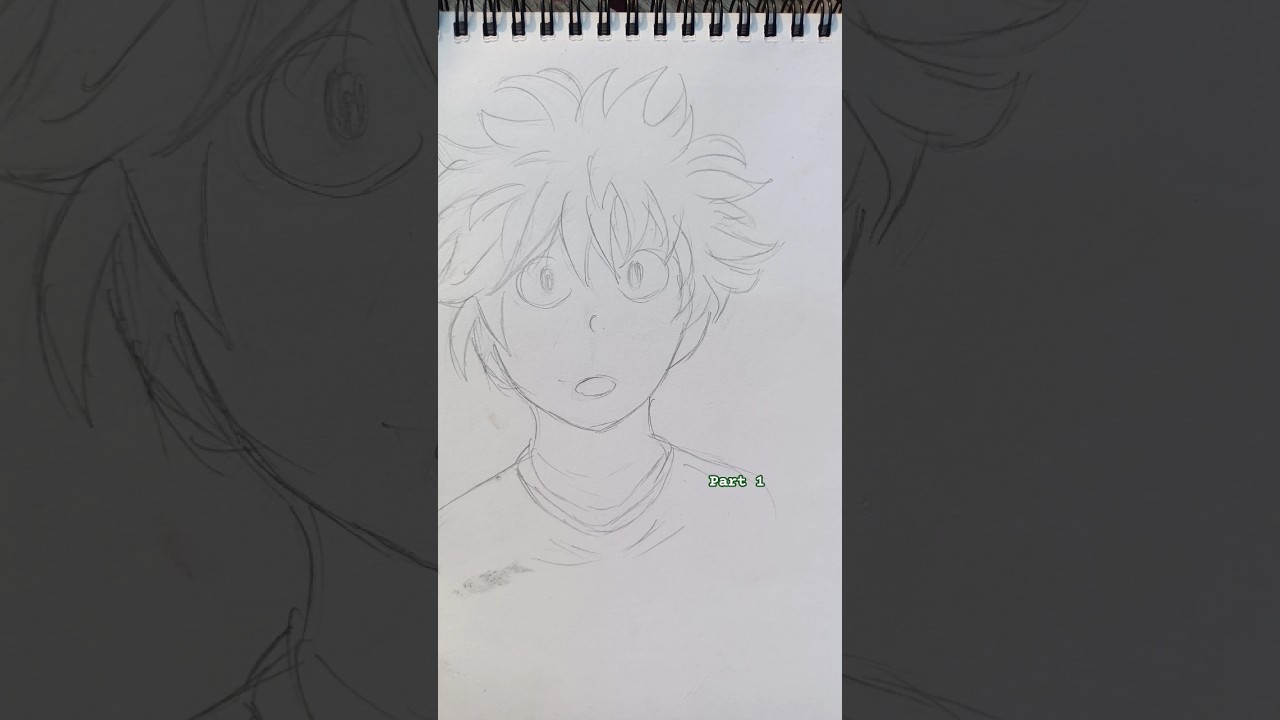 drawing random anime character from imagination!! easy anime sketch ...