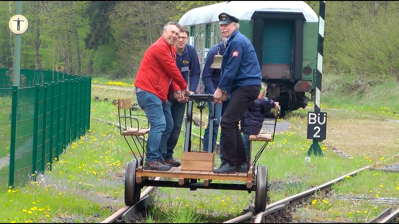 Draisine erweitert Angebot - YouTube