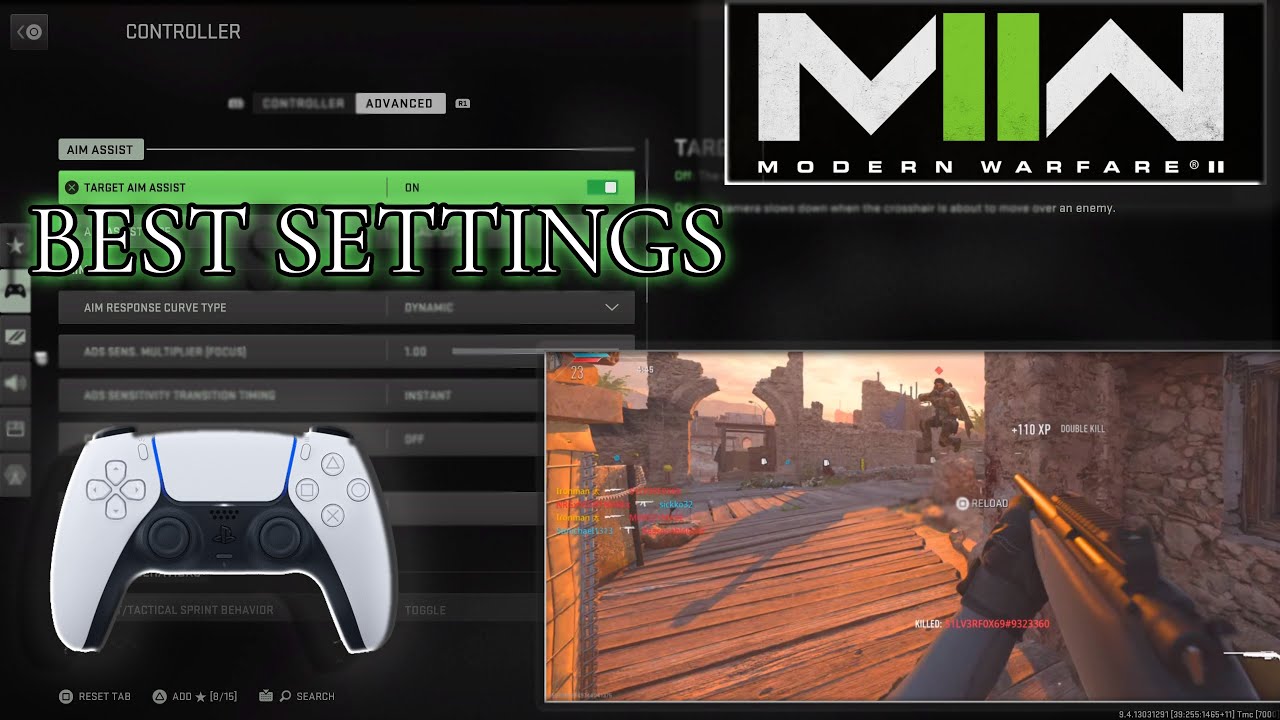 Best controller settings for Modern Warfare 2(Console + PC Best ...