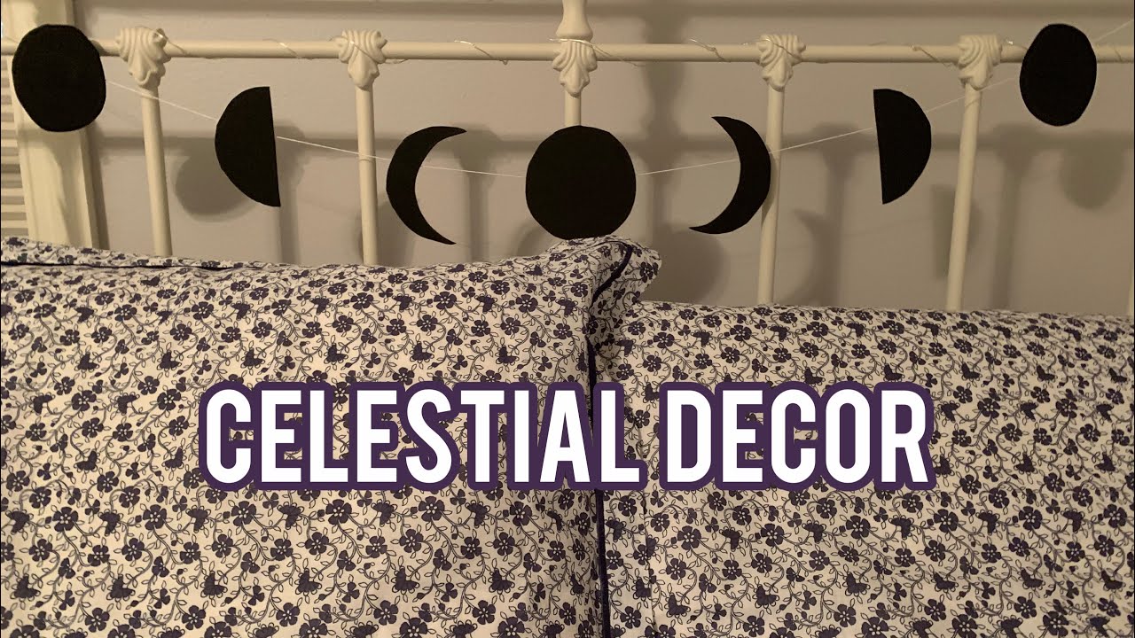 Diy Celestial Wall Decor - YouTube