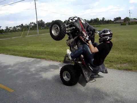 Atv Wheelies - YouTube
