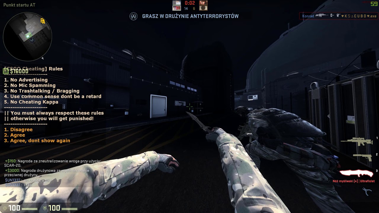 CS:GO HVH SERVERS!!!! - YouTube