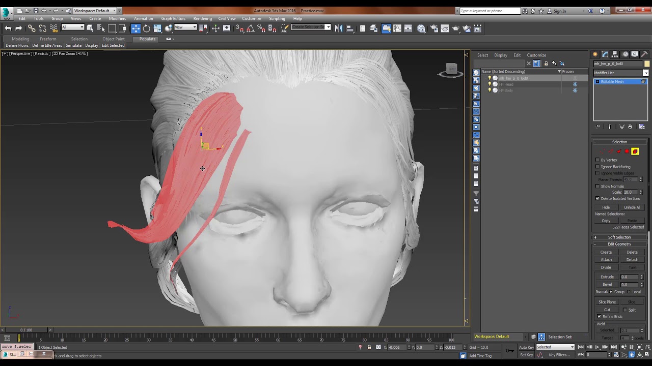 4 - Editing the mesh - YouTube