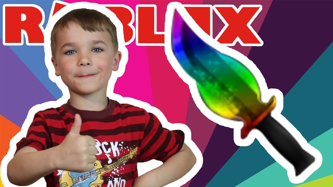 BUYING THE COOLEST KNIFE EFFECT IN ROBLOX ASSASSIN | RAINBOW EFFECT ...