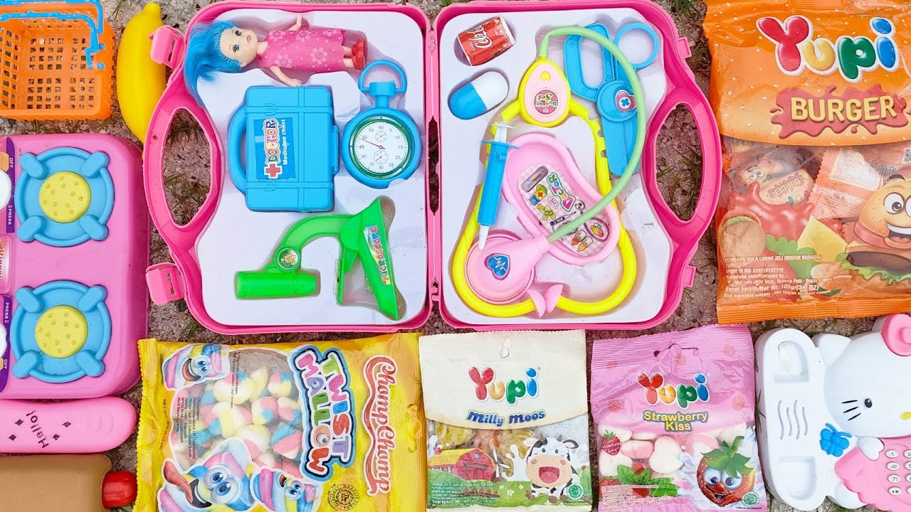 Hunting Es krim, Masak Masakan, Dokteran,Egg Surprise,Permen yupi ...