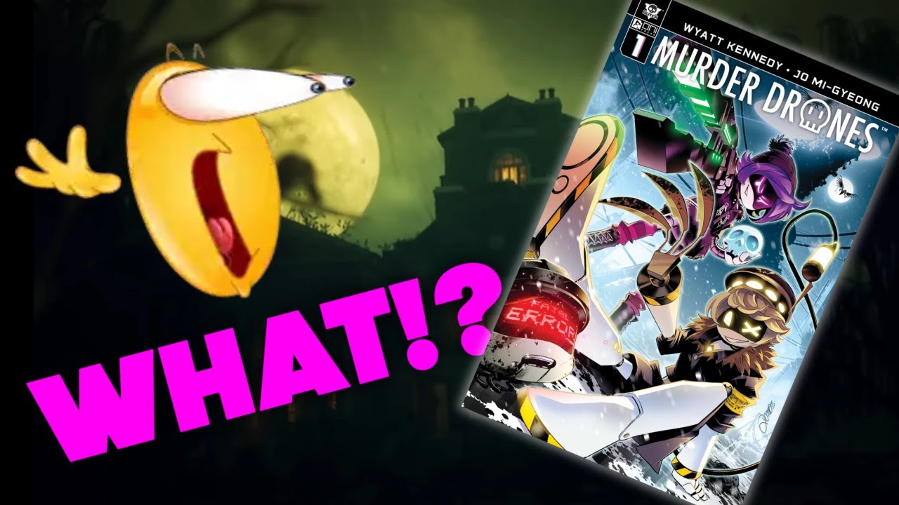 MURDER DRONES IS GETTING A COMIC!? - YouTube