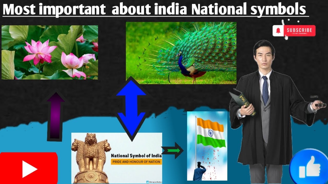 Most important questions about india National symbols by MTD - YouTube