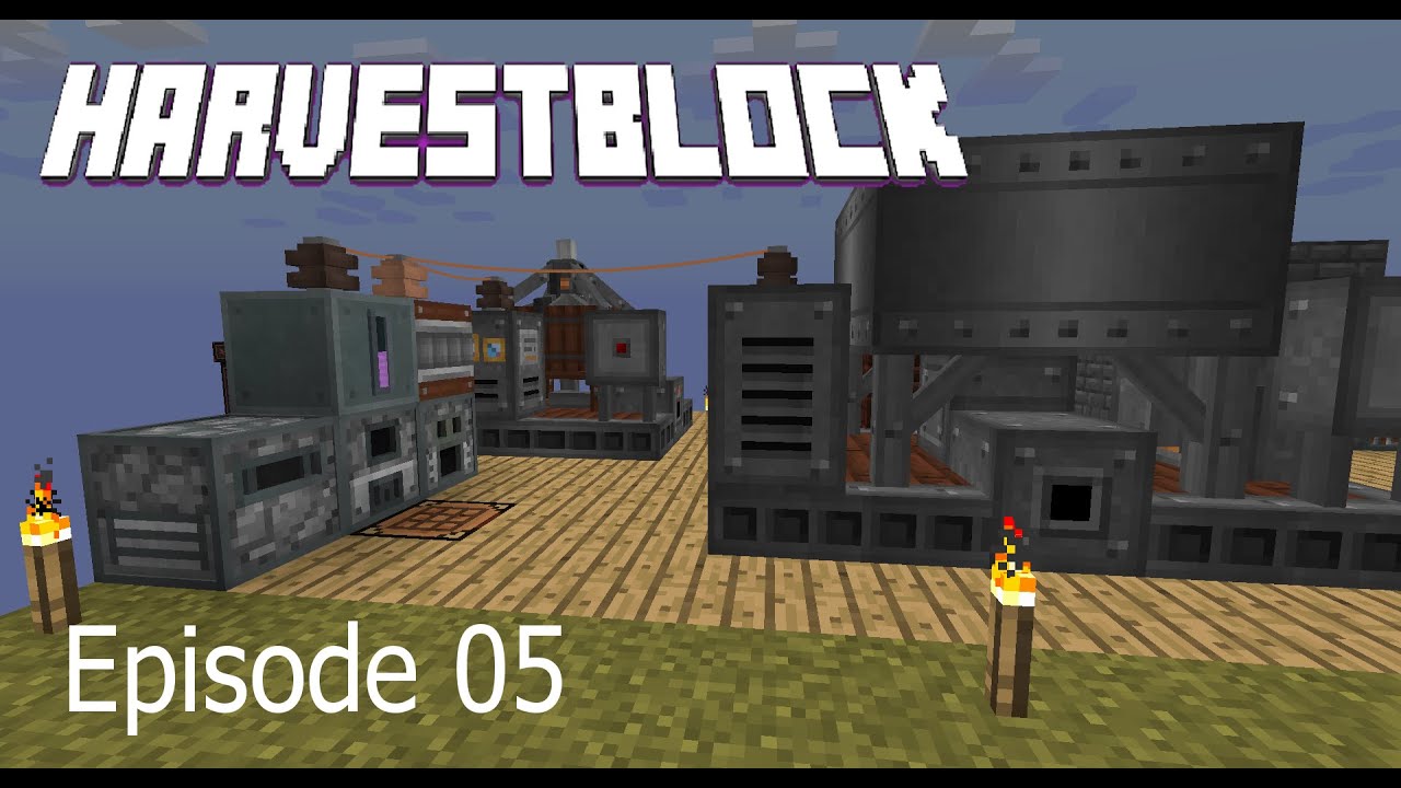 E05 Harvest Block LP - Immersive Engineering and DIAMONDS! - YouTube