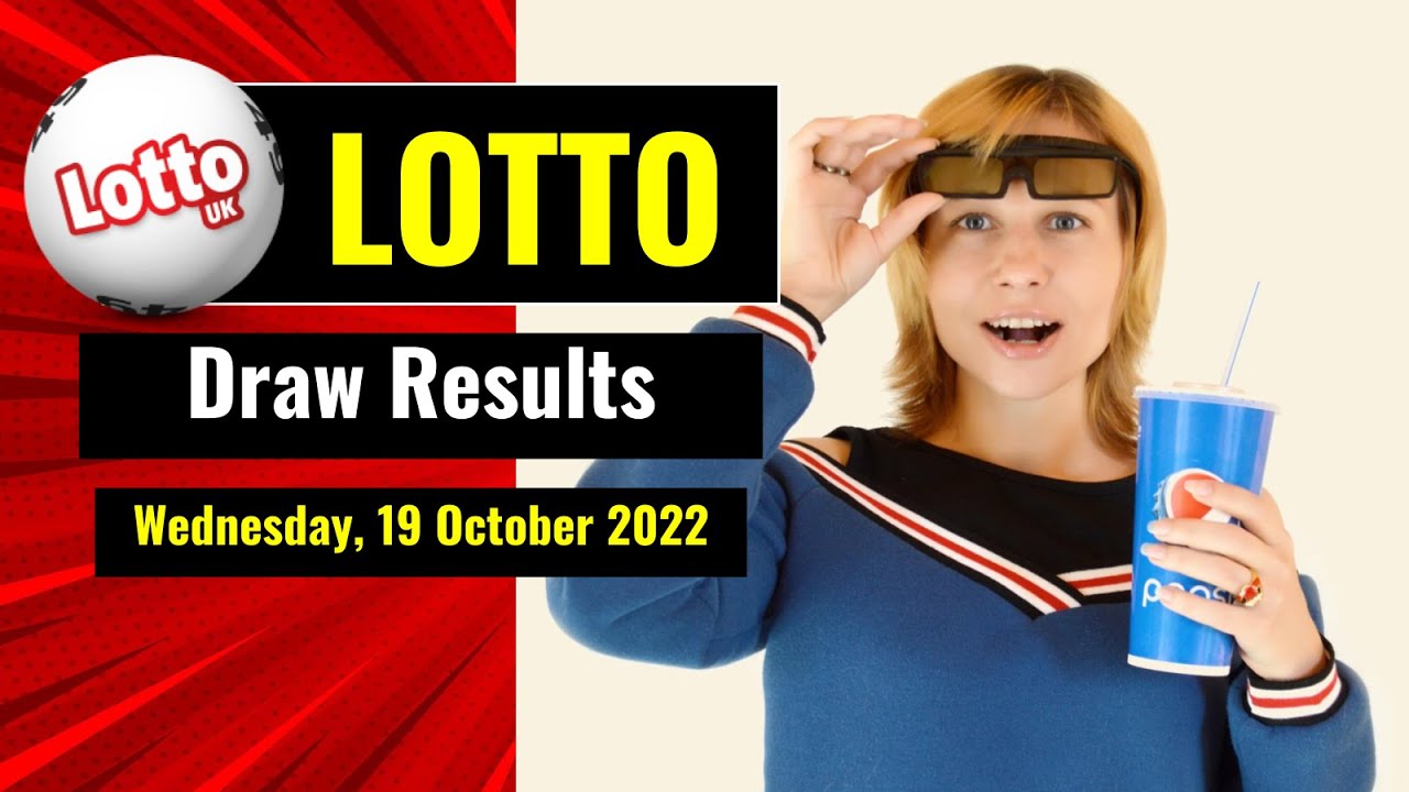UK Lotto draw results from Wednesday, 19 October 2022 - YouTube