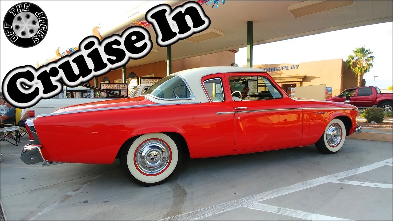 Hot Rods Cruise In at Sonic - YouTube