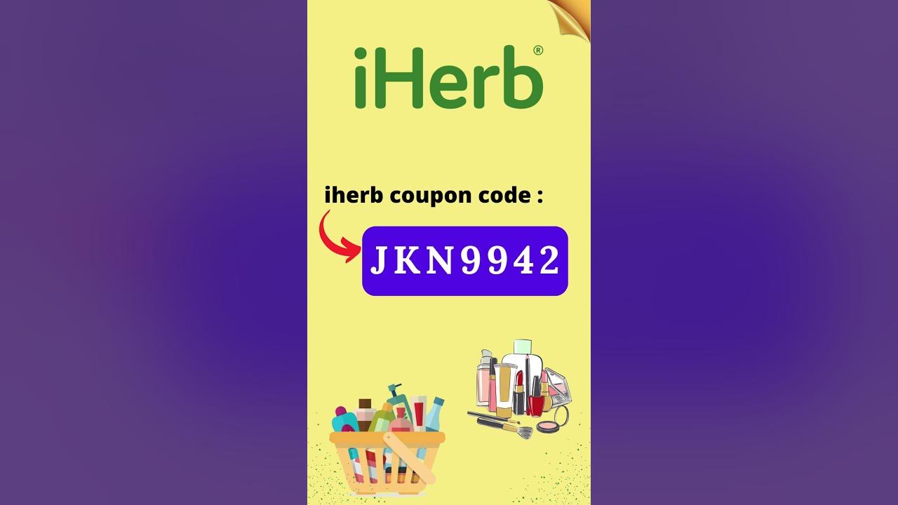 iherb coupon promo code 2024 - iherb discount code 10% - YouTube
