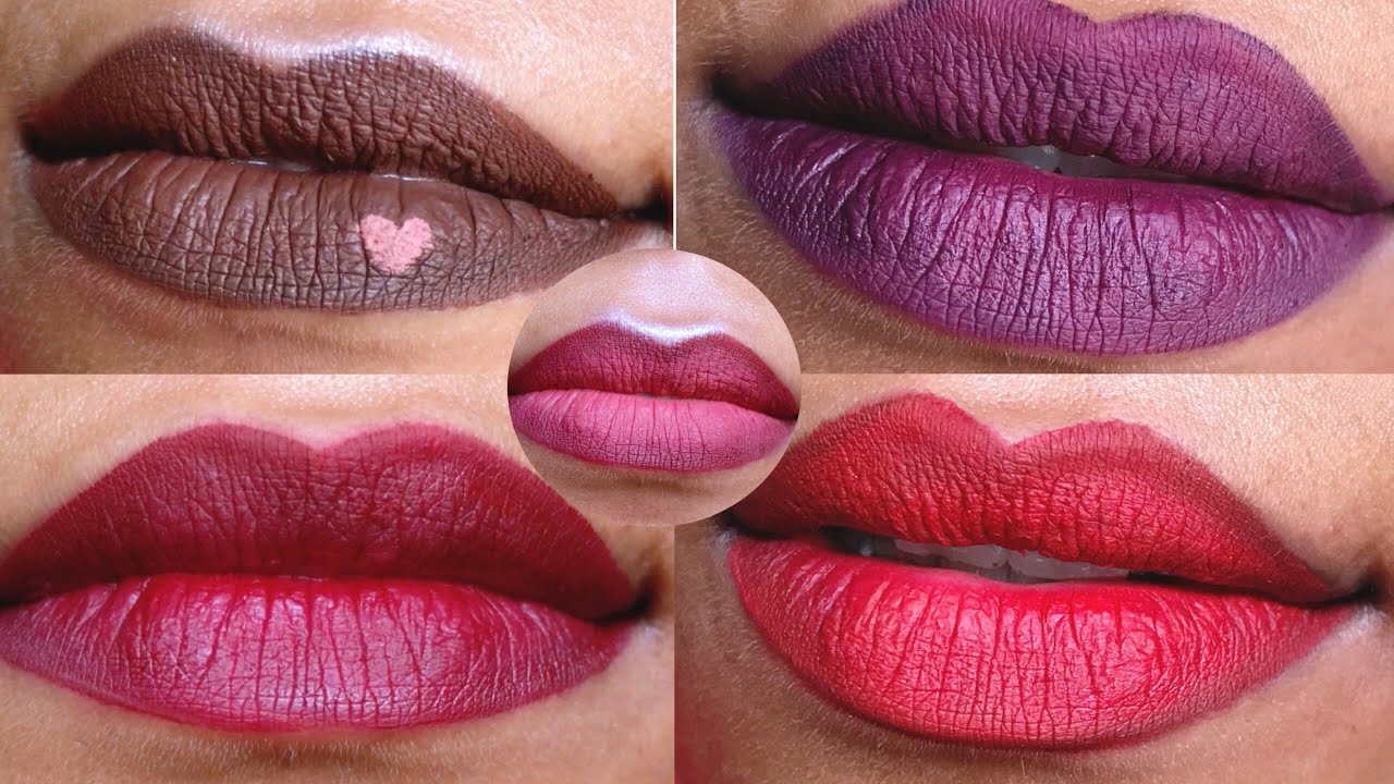 Amazing Lip Liner Hacks💄😱watch till end 😍 #makeup #lipstick # ...