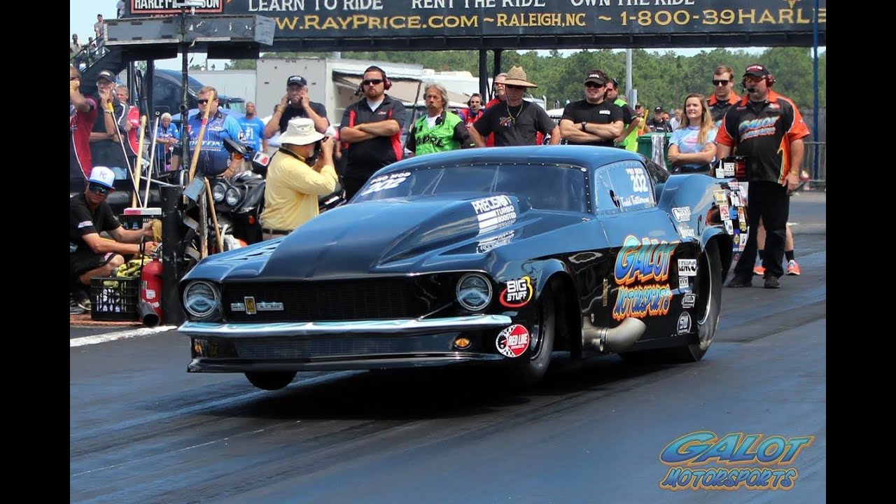 TODD TUTTEROW'S NASTY TWIN TURBO HEMI MUSTANG SPOOLING UP BAD TO THE ...