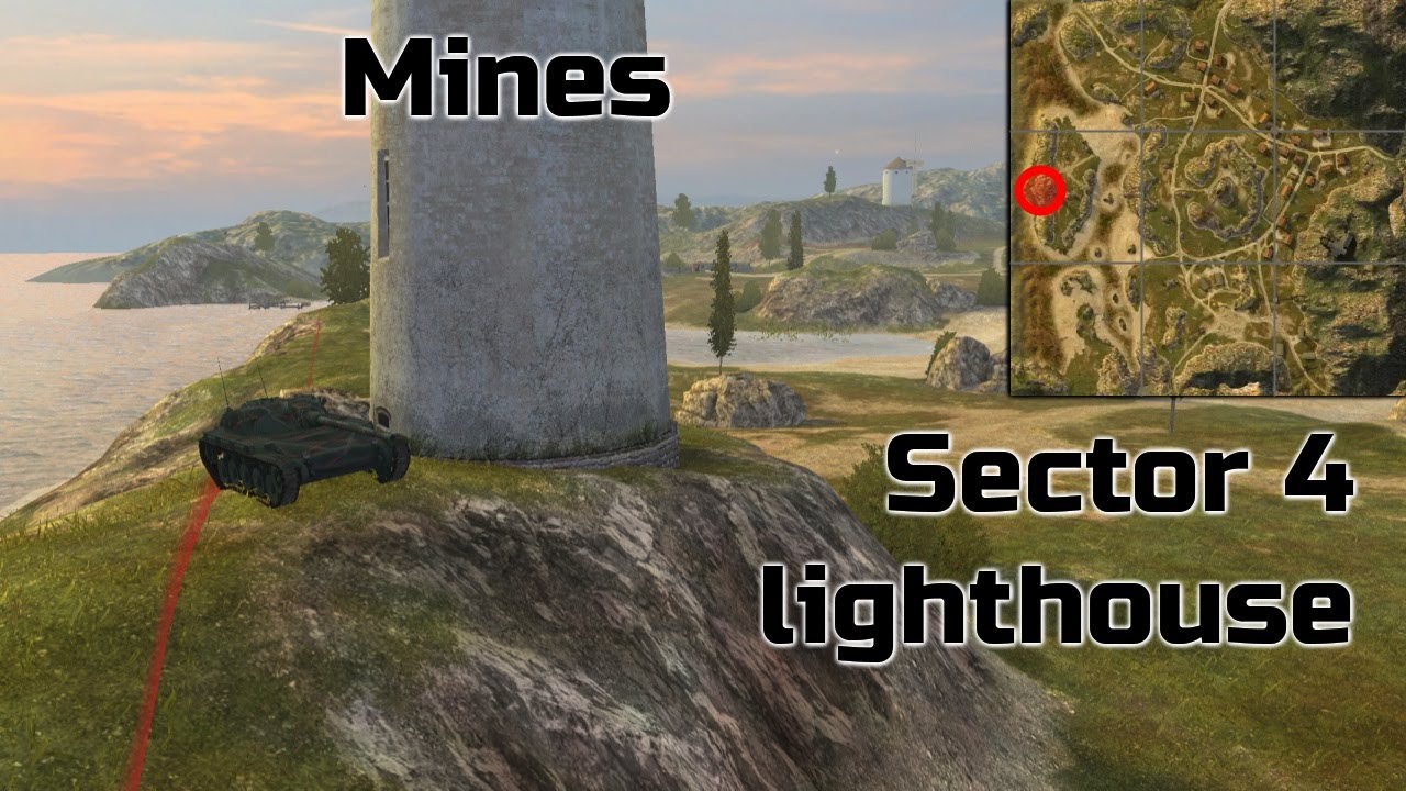 WoTB Climbing - Mines Sector 4 lighthouse - YouTube