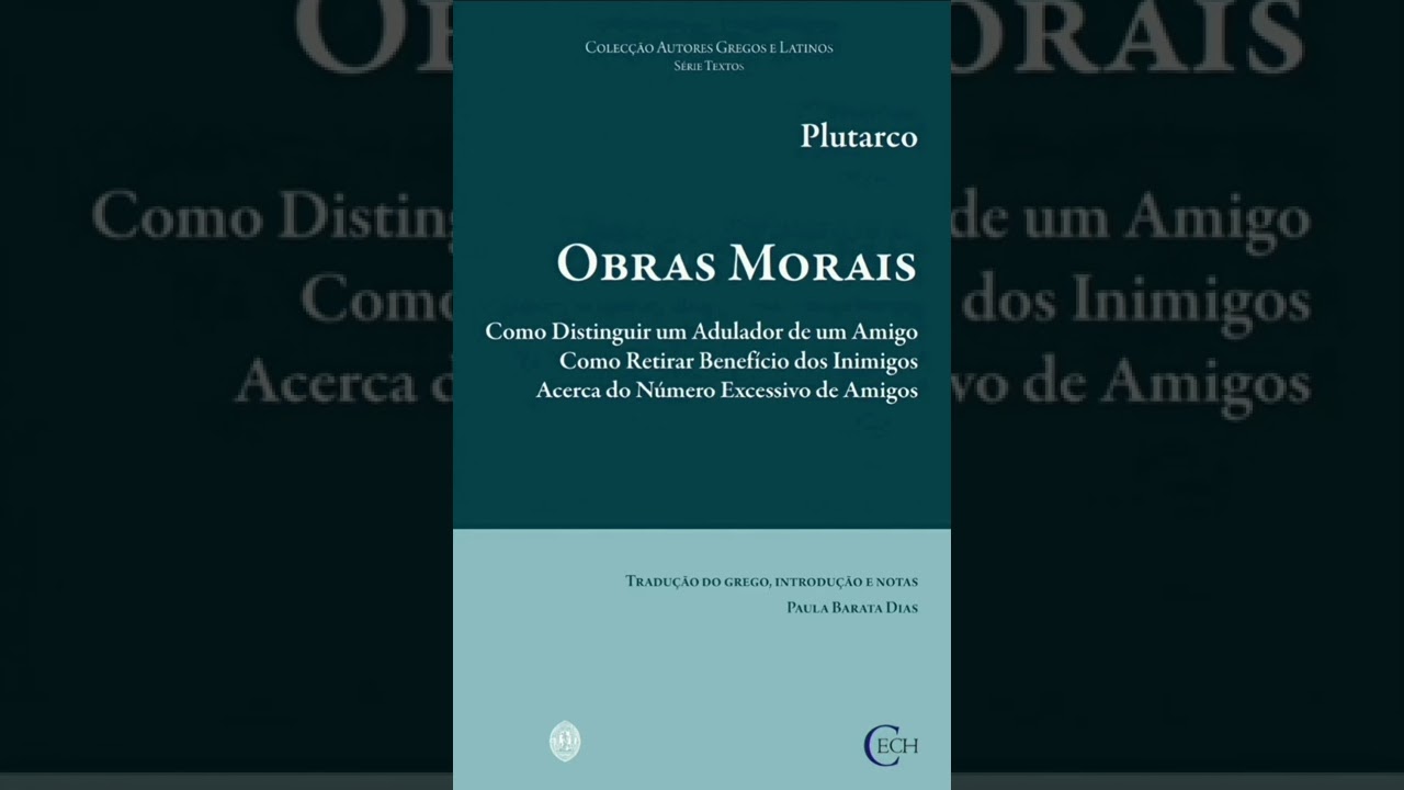 COMO DISTINGUIR UM ADULADOR DE UM AMIGO - Plutarco - YouTube