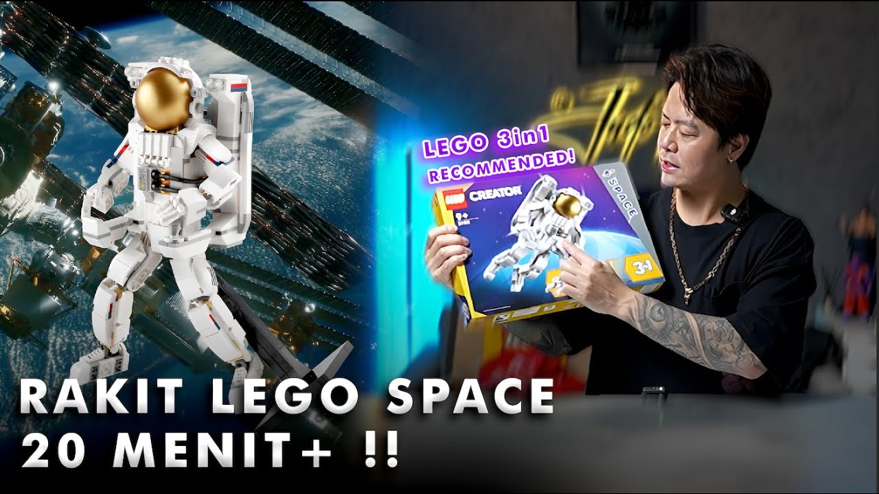 RAKIT LEGO CUMAN 20MENIT | SPACE CREATOR - YouTube