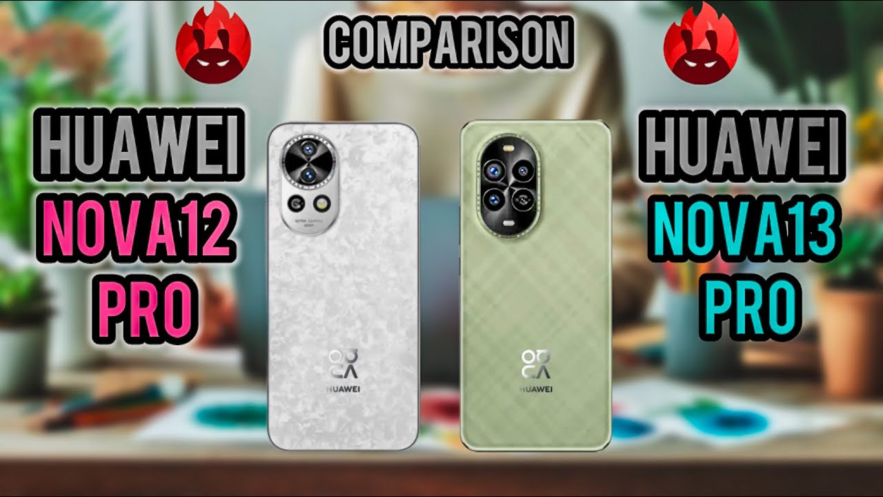 huawei nova12 pro VS huawei nova13 pro Comparison ⚡️intech - YouTube