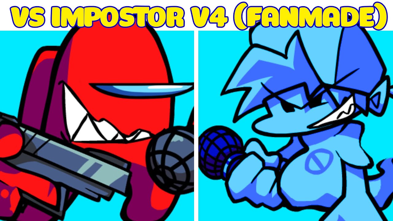 【FNF】Friday Night Funkin' vs Impostor V4 (Fanmade) ( RED IMPOSTOR ...
