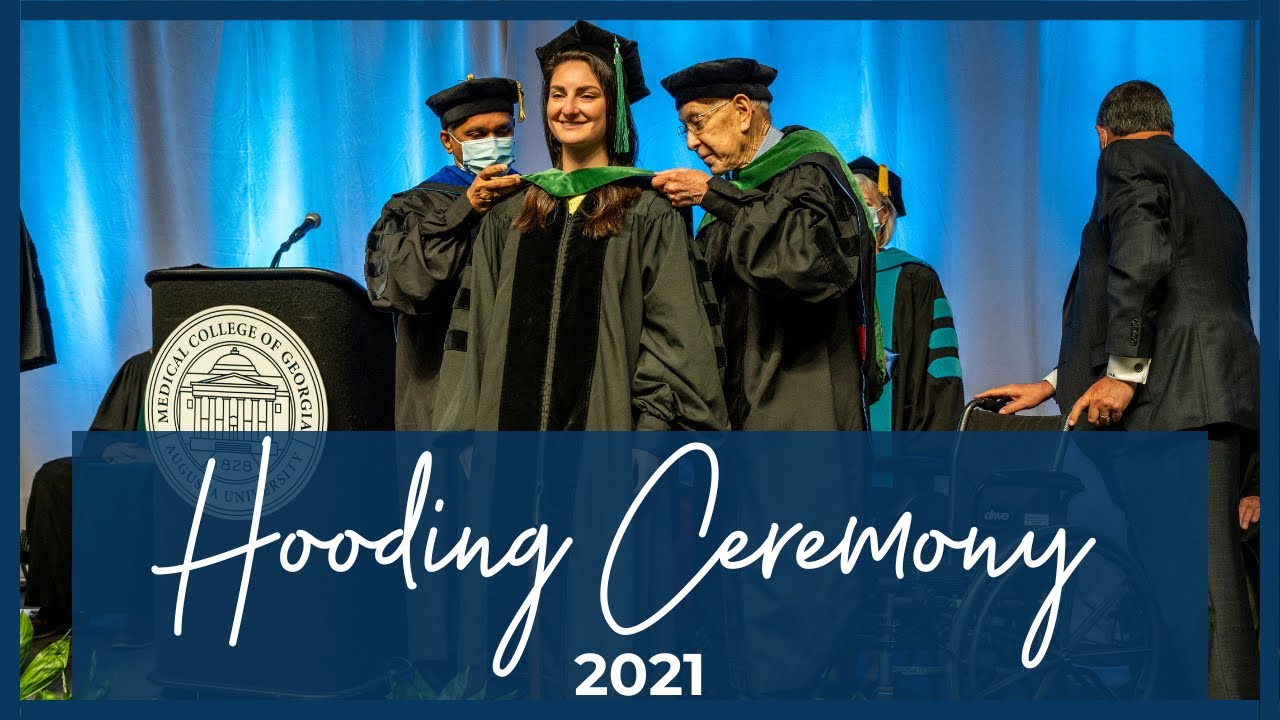 MCG Hooding Ceremony 2021 - YouTube