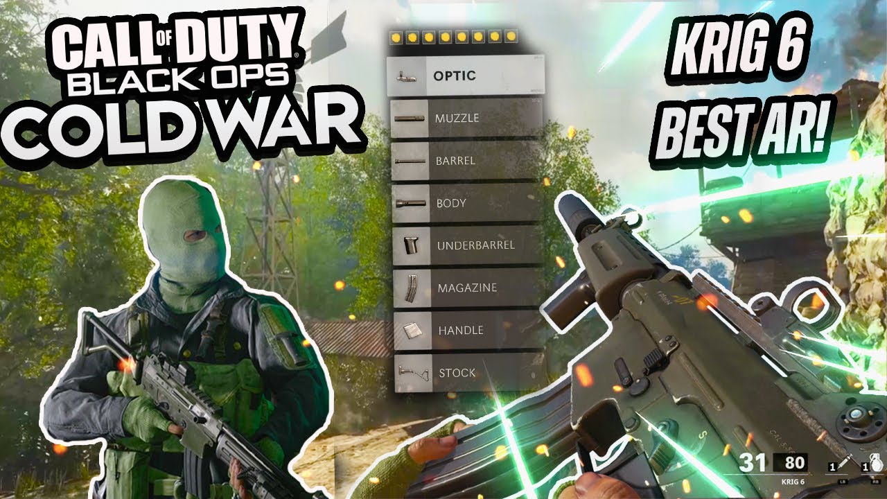 KRIG 6 IS THE BEST AR IN BLACK OPS COLD WAR..OVERPOWERED LOADOUT/CLASS ...