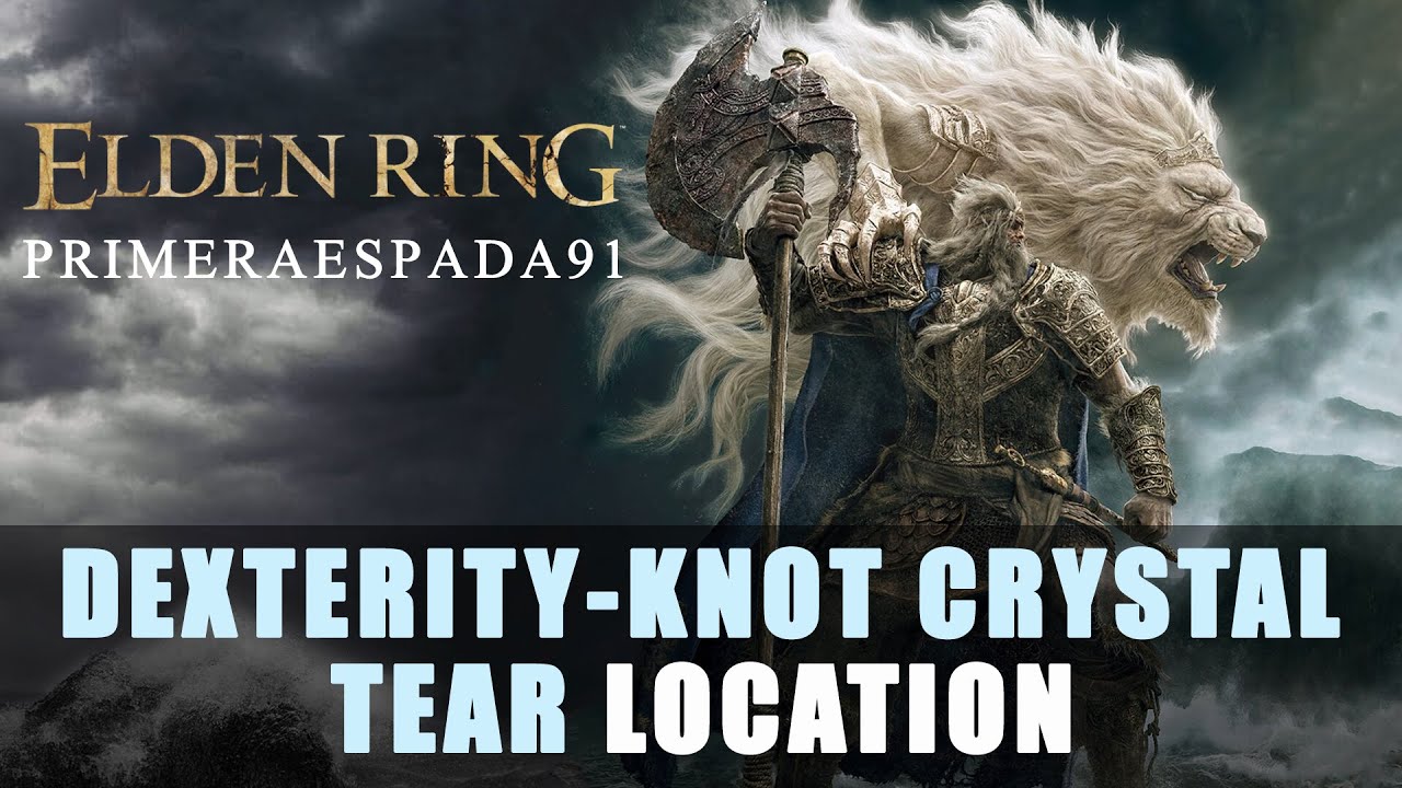 Elden Ring: Dexterity-knot Crystal Tear Location - YouTube