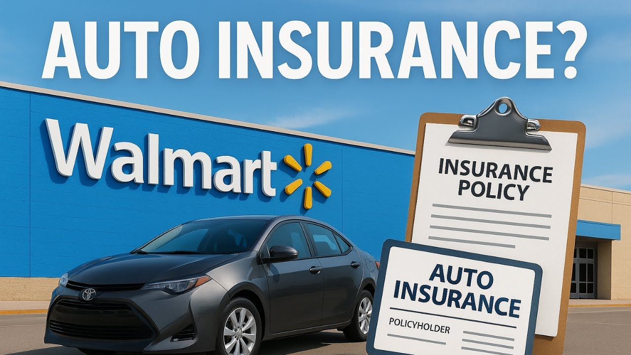 Does Walmart Sell Auto Insurance? - YouTube