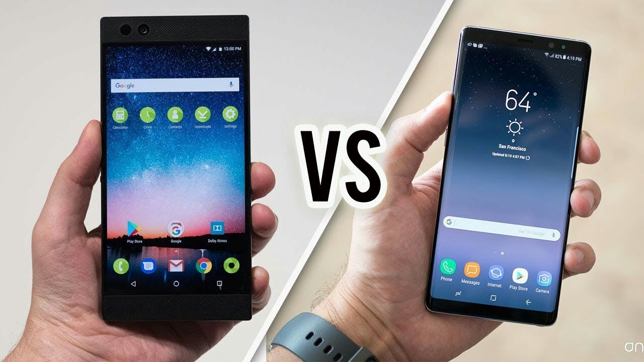 Razer Phone vs Samsung Galaxy Note 8 - Speed Test! - A new challenger ...