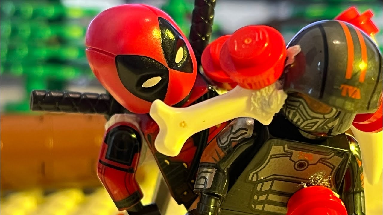 Bye bye bye Deadpool and Wolverine Lego stop motion @XTBricksStudio ...