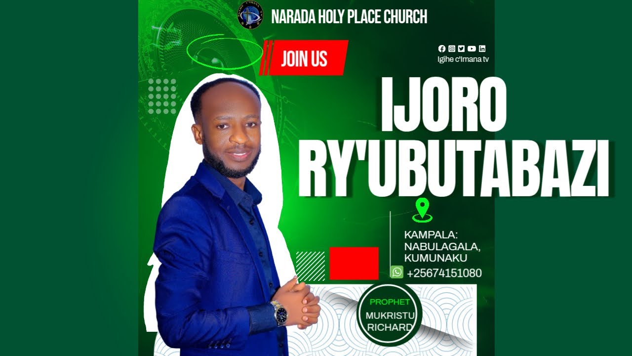 IJORO RY'UBUTABAZI WITH PROPHET MUKRISTU 07/10/2025 - YouTube