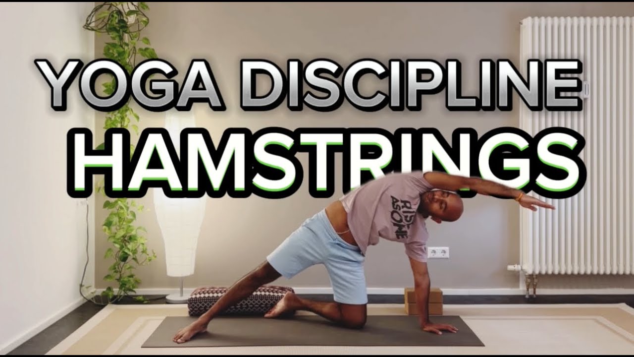 22 Min Hamstring Yoga Flow | Day 4 - 30 Day Discipline Yoga Challenge ...