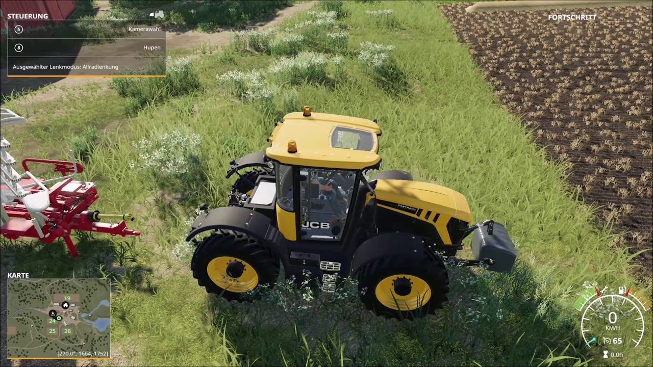 LS 19 - Ballen pressen - YouTube