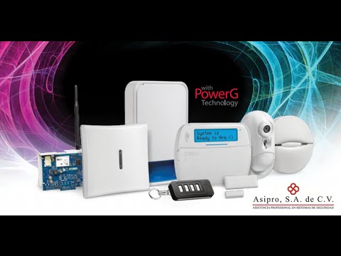 ALARMA POWER SERIES NEO DSC ASIPRO - YouTube