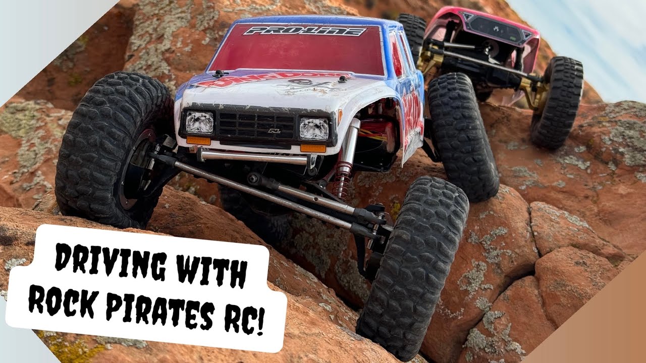Rock Pirates Rum Runner & Kraken Pro Going Hard! RC Hard Lines - YouTube