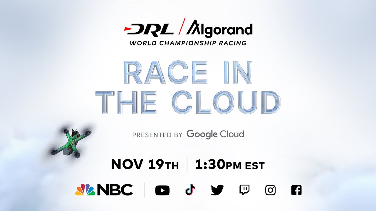 Race in the Cloud Presented by Google Cloud | Drone Racing League - YouTube