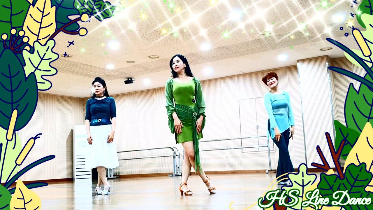Evergreen Improver Line Dance 에버그린 초중급 라인 댄스 - YouTube