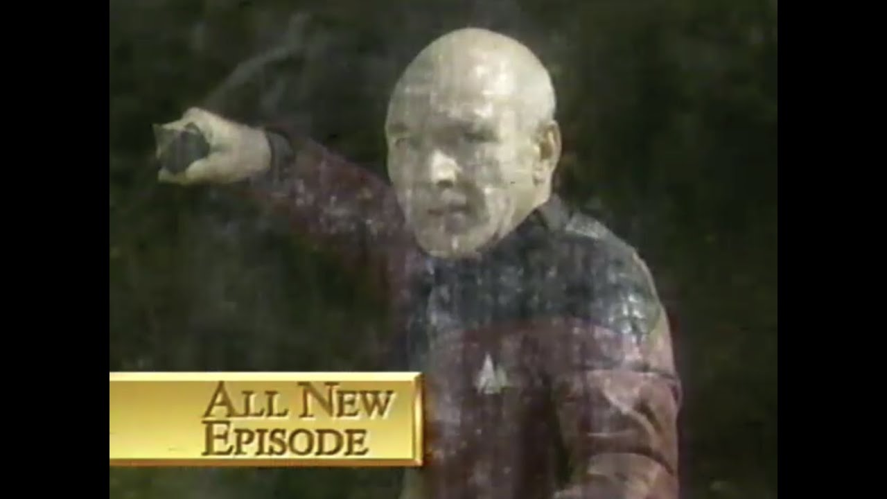 Star Trek: The Next Generation "Darmok" (S5, E02) Teaser Trailer (VHS ...