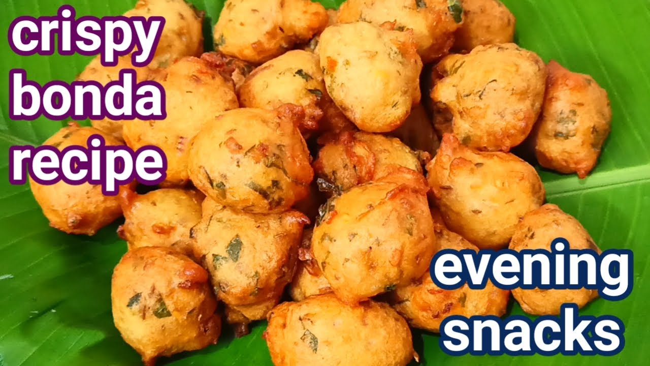 Crispy bonda recipe/Tea time snacks/bonda recipe/Instant & crispy idli ...