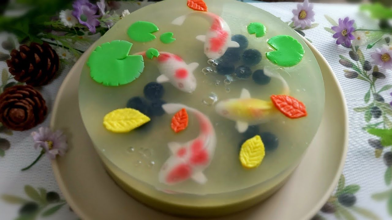 누구나 만들수있는 잉어 푸딩/ Koi fish pudding - YouTube