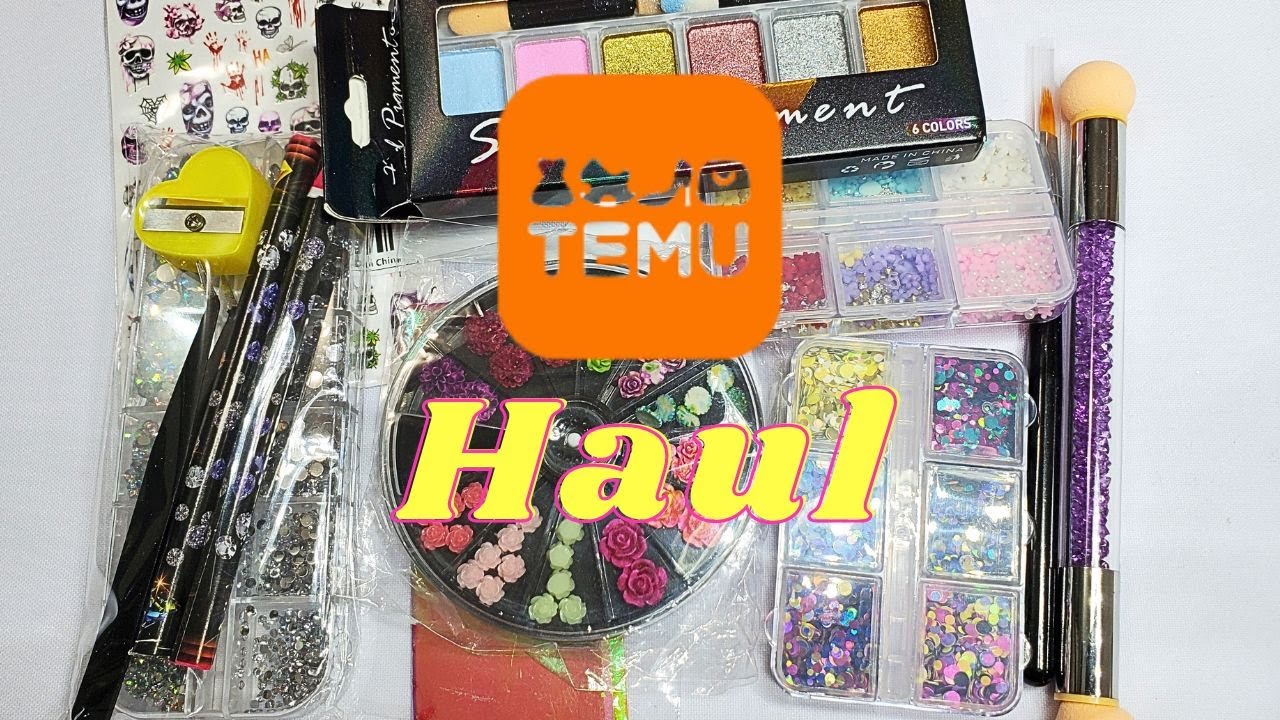 TEMU Nail Haul - YouTube