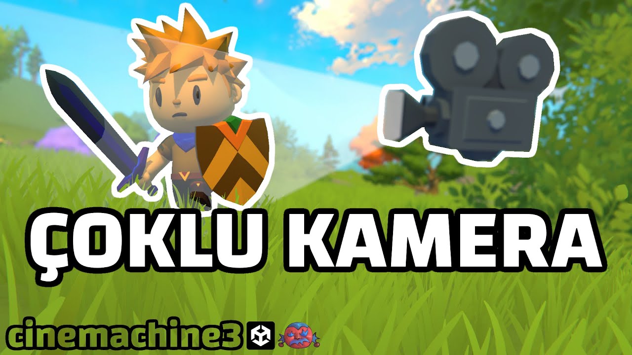 ÇOKLU KAMERA - Cinemachine 3 - Free Look Camera - B4 - YouTube
