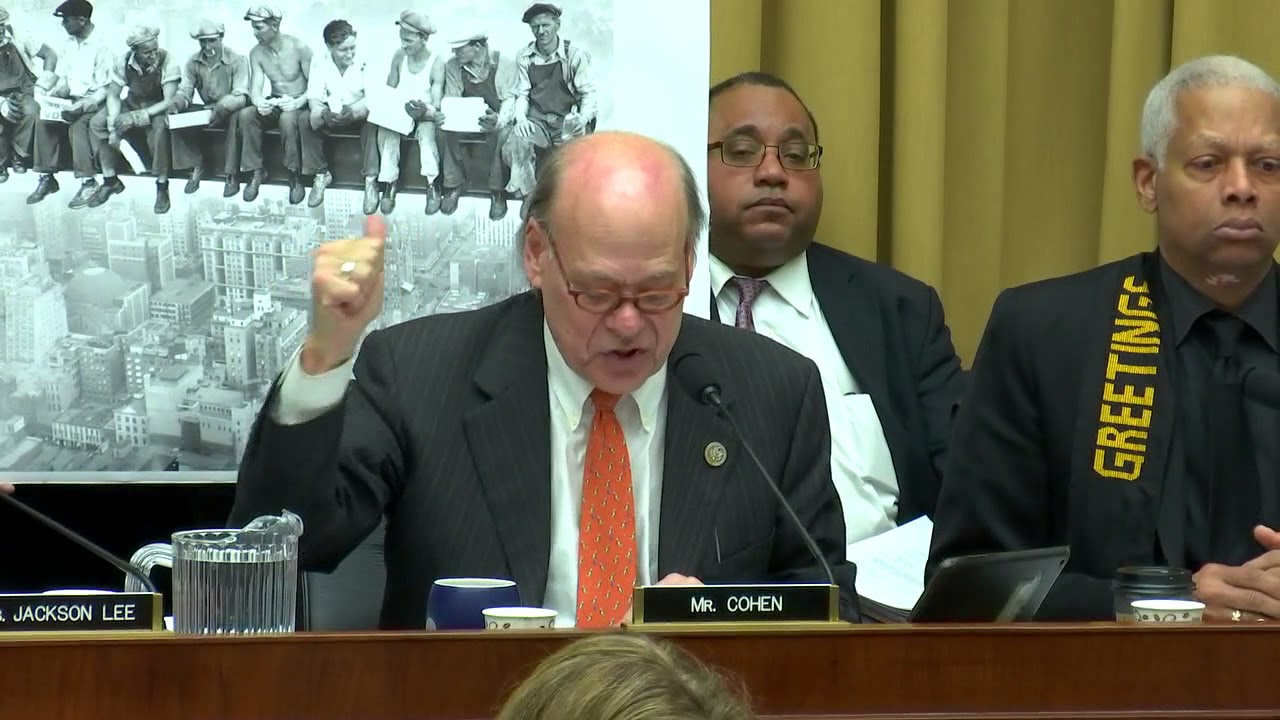 Copy of Congress Cohen Speaks Up for Workers Rights Safety at Judiciary ...