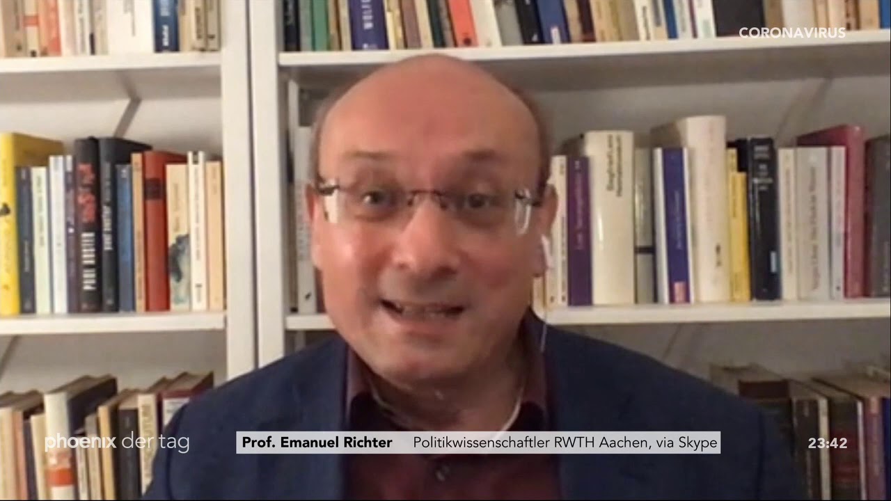 Prof. Emanuel Richter zu weiteren Maßnahmen gegen das Coronavirus am 22 ...