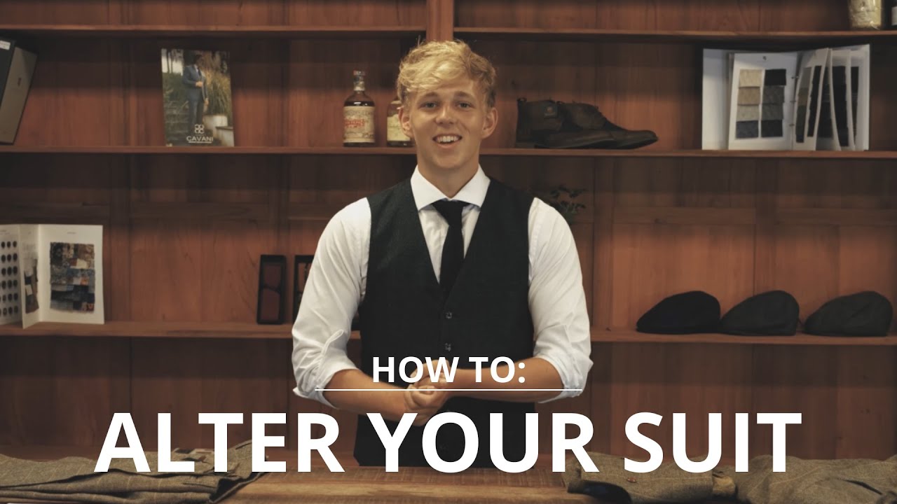 How to alter your suit | GarrisonSuits - YouTube