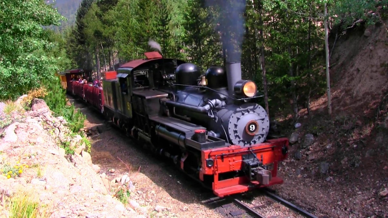 West Side Lumber Shay #9 on the Georgetown loop railroad August, 2018 ...