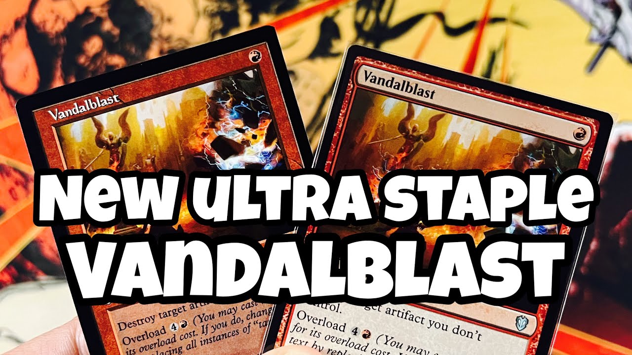 New Ultra Staple - VANDALBLAST // Magic the Gathering // EDH // Vex ...