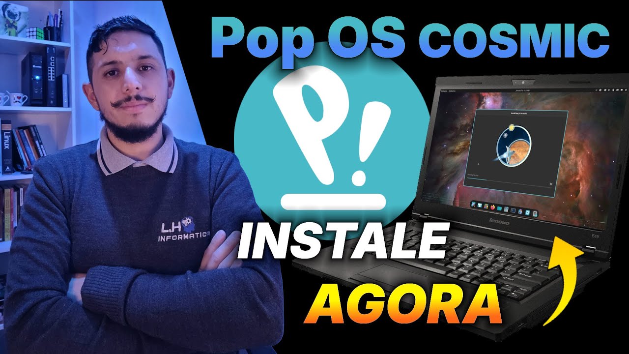 Pop! OS 24 LTS: Conheça o COSMIC e Aprenda a Instalar - YouTube