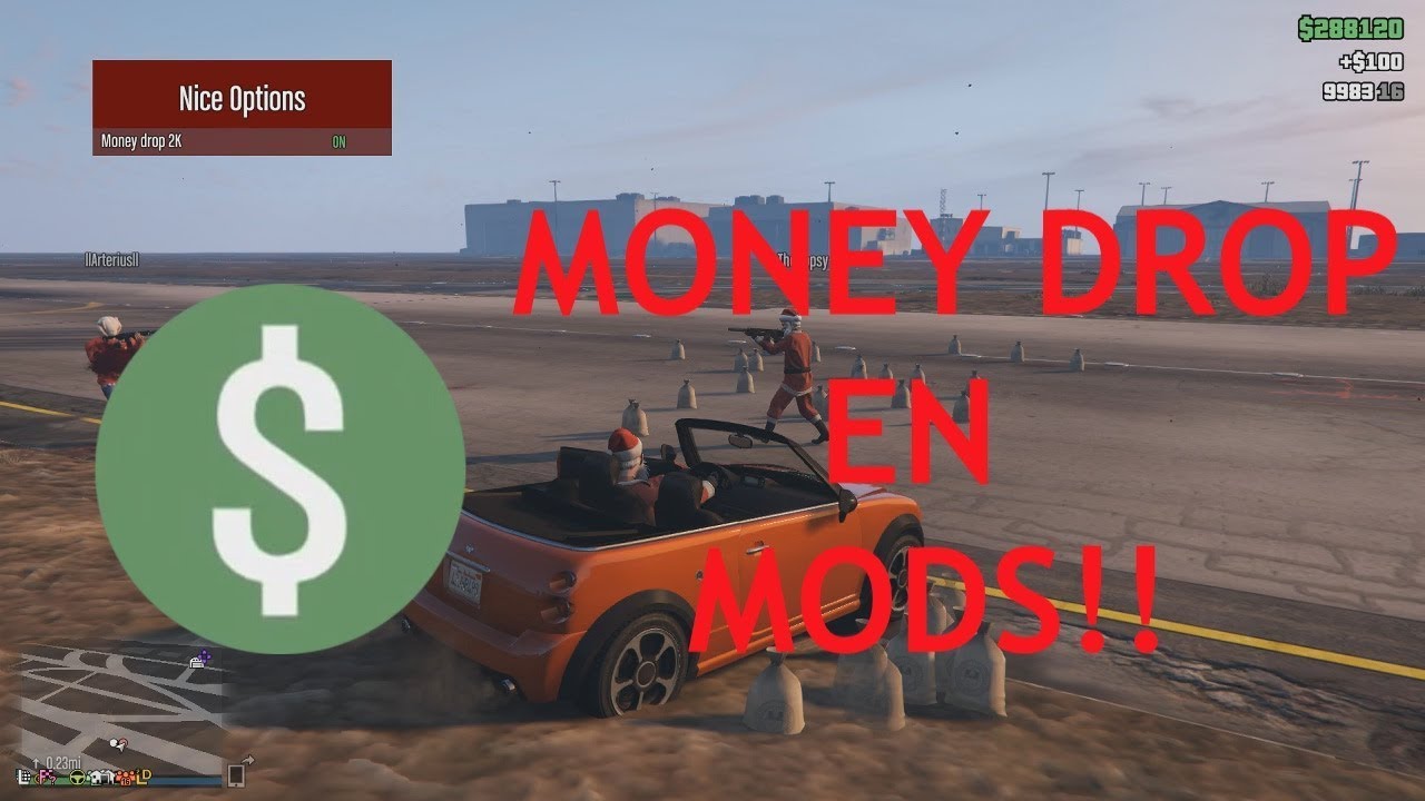 GTA 5 MODS IN ONLINE EN MONEY DROP!! - YouTube